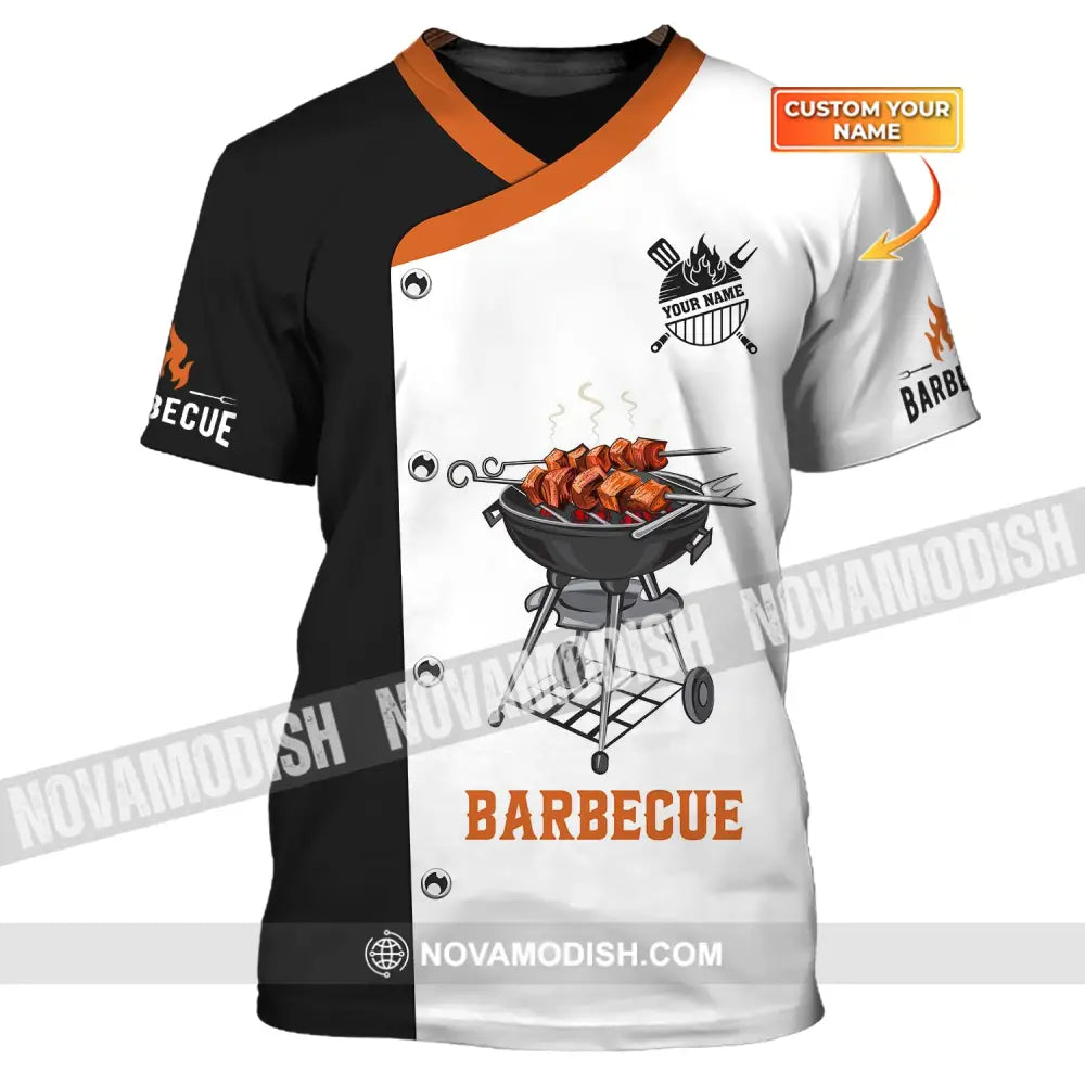 Unisex Shirt, Custom Name Chef Shirt, Barbecue Chef, Chef Polo, Gift f