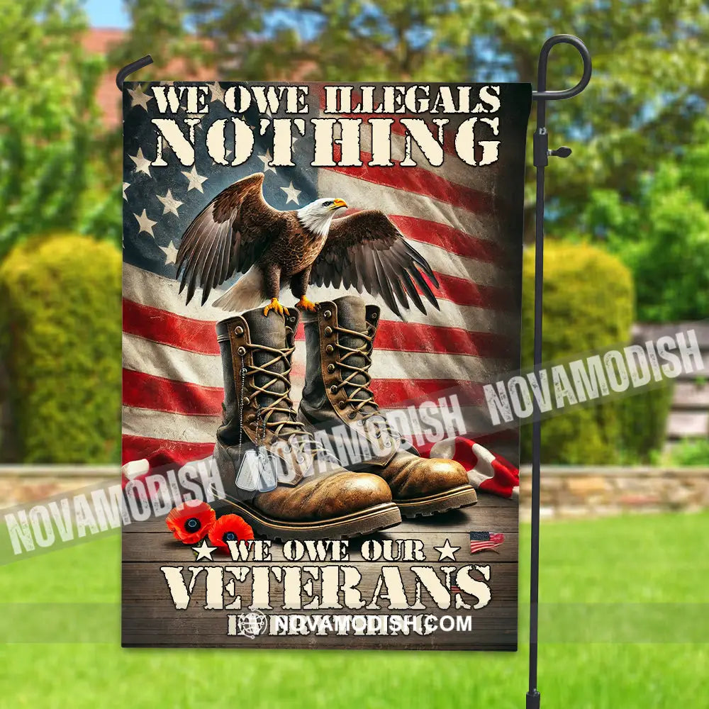 United States Flag, Veteran Memorial - American Memorial Flag